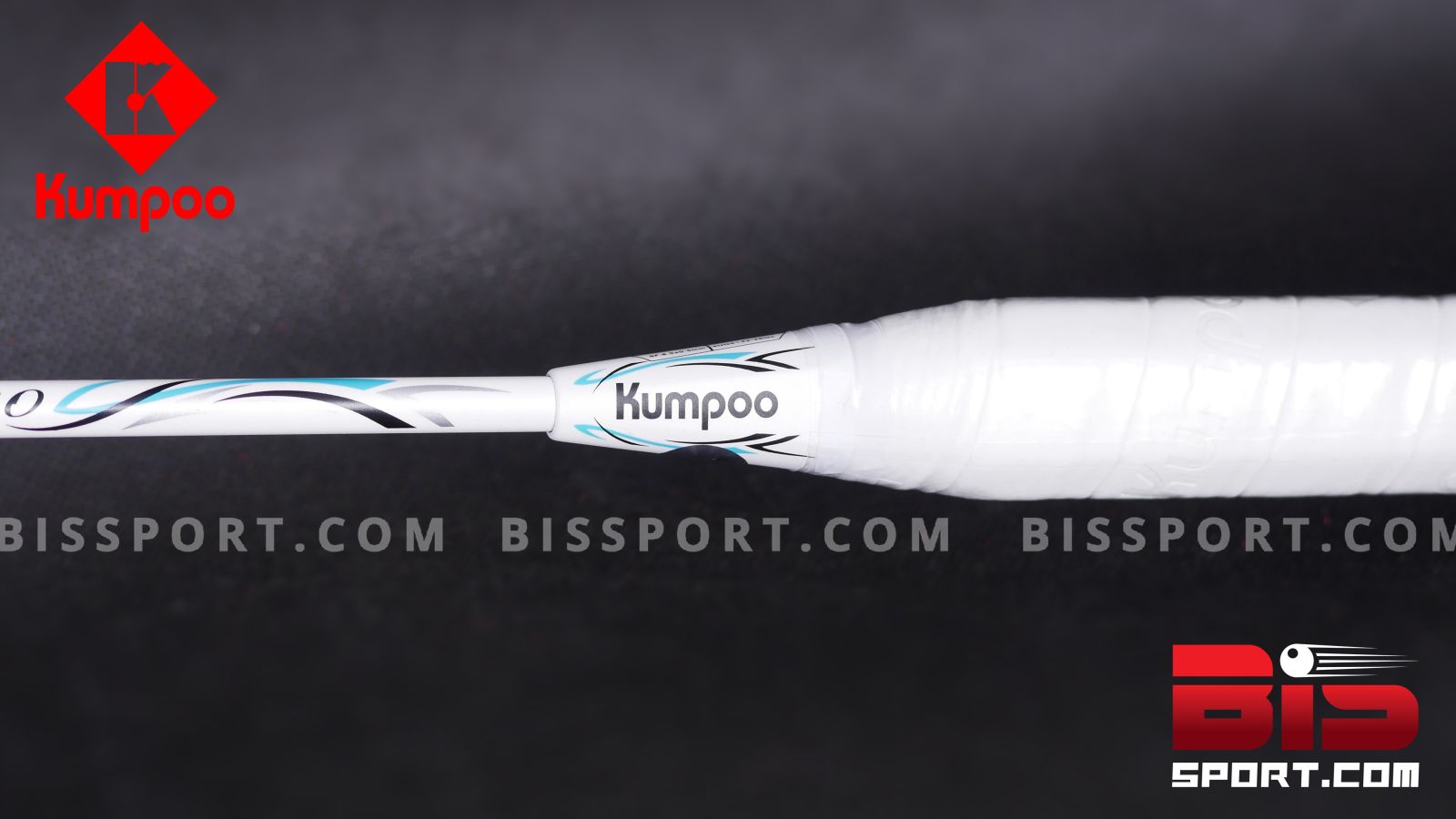 Vợt Cầu Lông Kumpoo Power Control K520 Pro Trắng Chính Hãng - Tính Tế - Linh Hoạt